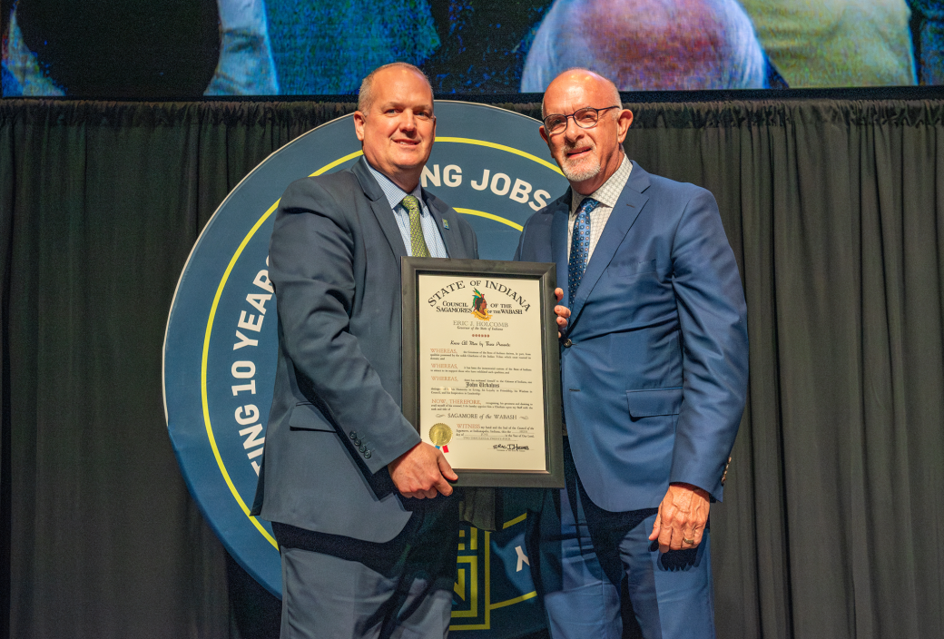 Greater Fort Wayne Inc. President/CEO John Urbahns Receives Prestigious ...